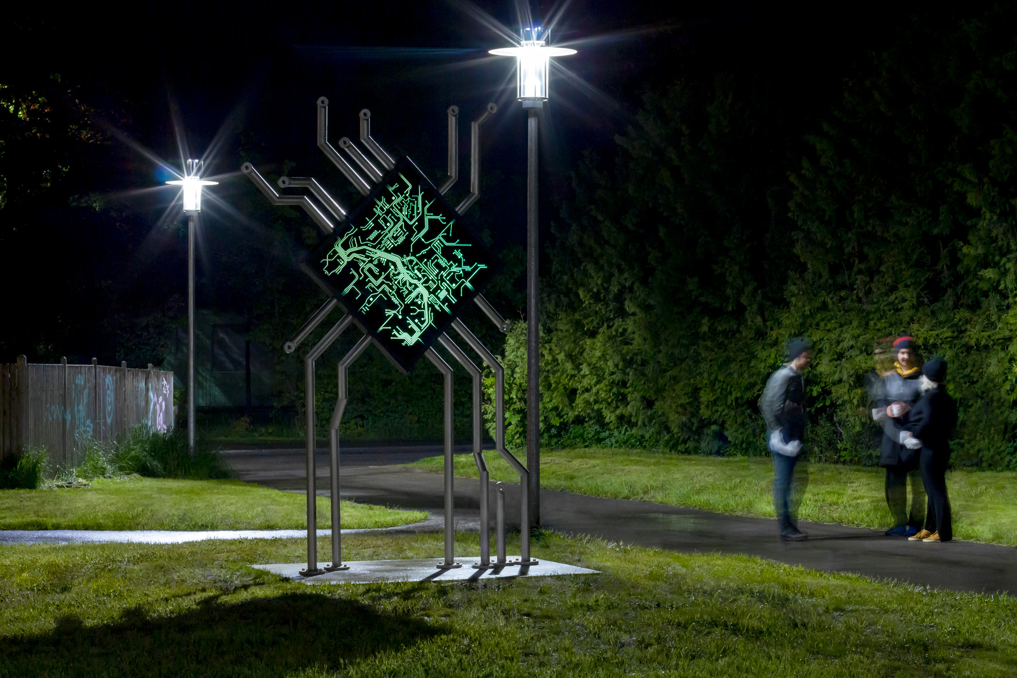 Arbeiten Carolin und Nikolas – Das fliegende Künstlerzimmer im Quartier